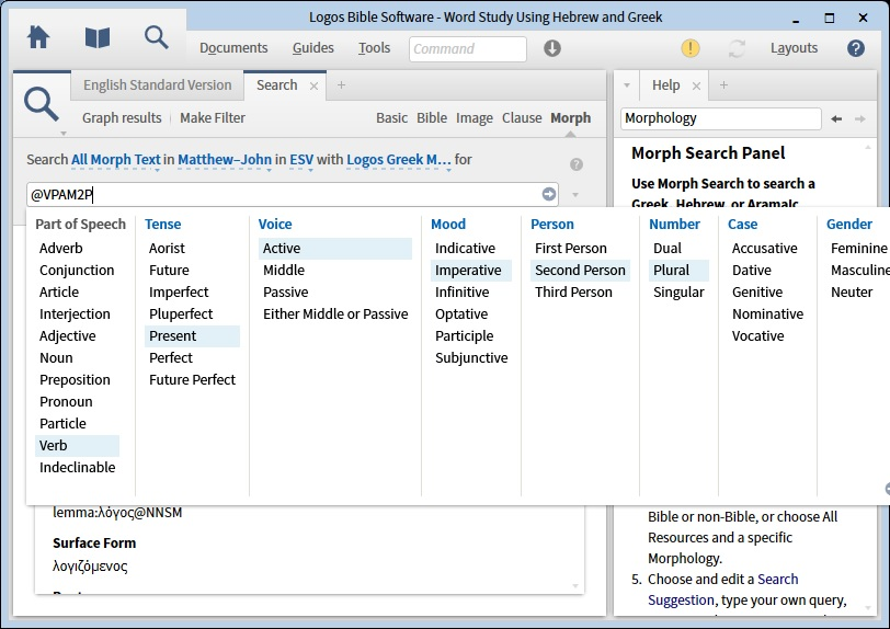 LingTranSoft Wiki | Study a Word Using a Morphology Search